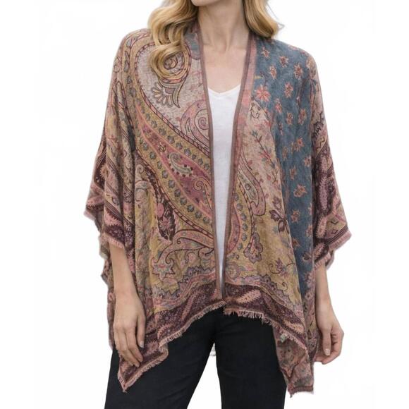 RAPTI FASHION | Sweaters | New Rapti Fashion Paisley Scarf Jacket In ...
